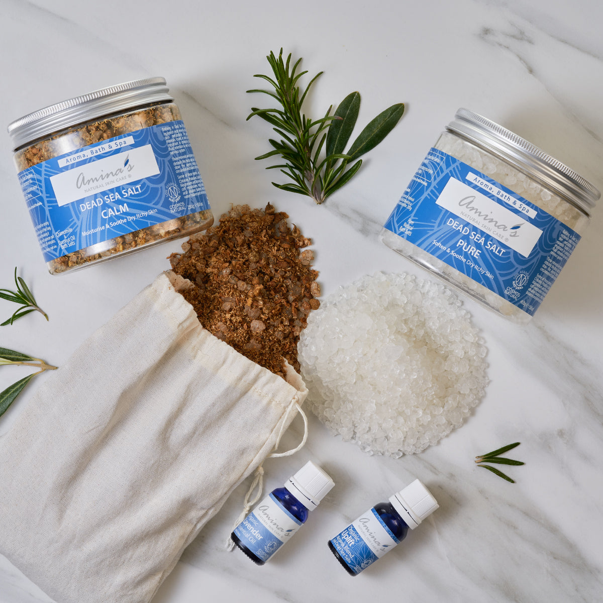 Dead Sea Essentials – Aminas Natural Skincare/Jordan